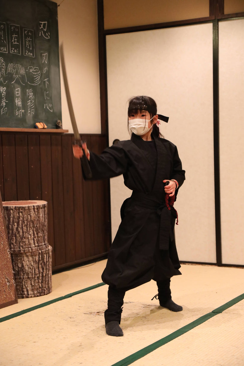 Original traditional NINJA Clothes (Jacket and HAKAMA Pants) – Ninja ...