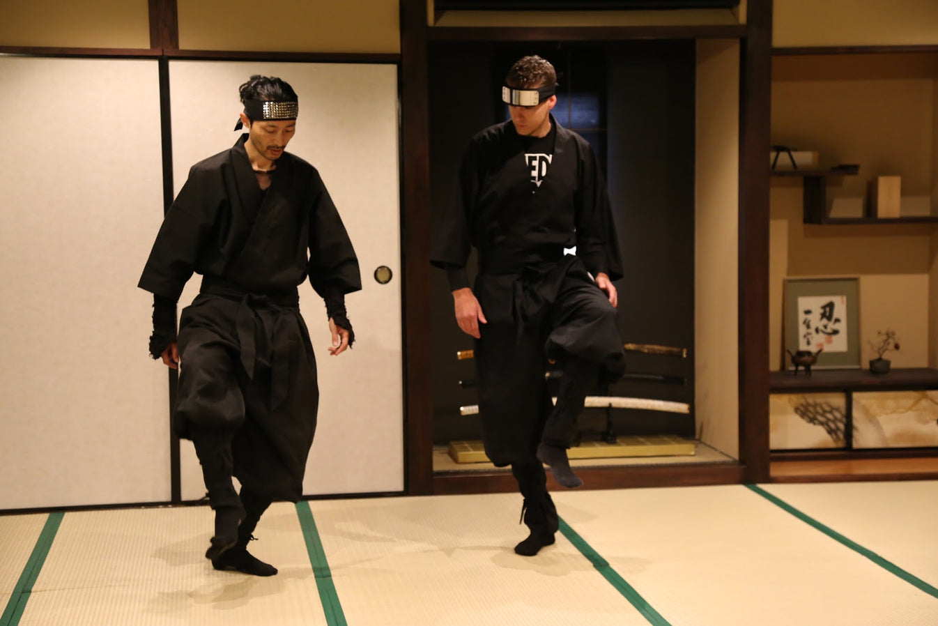 Original traditional NINJA Clothes (Jacket and HAKAMA Pants) – Ninja ...