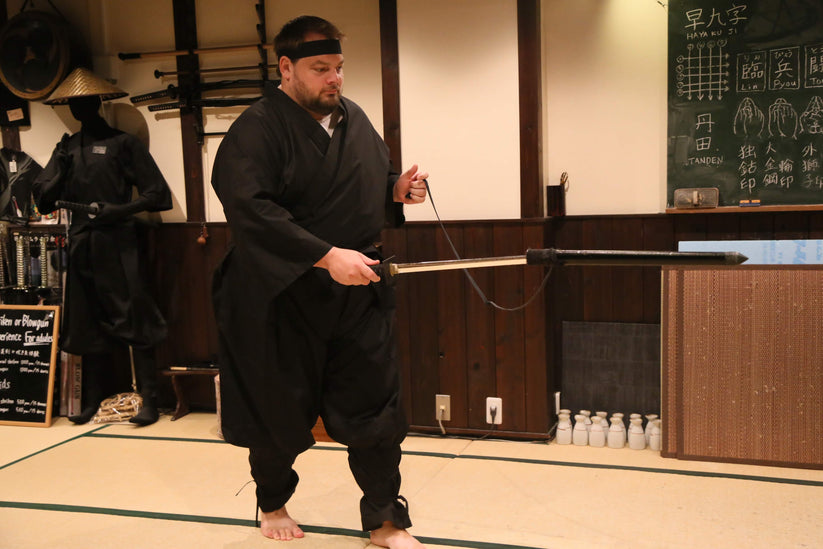 Original traditional NINJA Clothes (Jacket and HAKAMA Pants) – Ninja ...